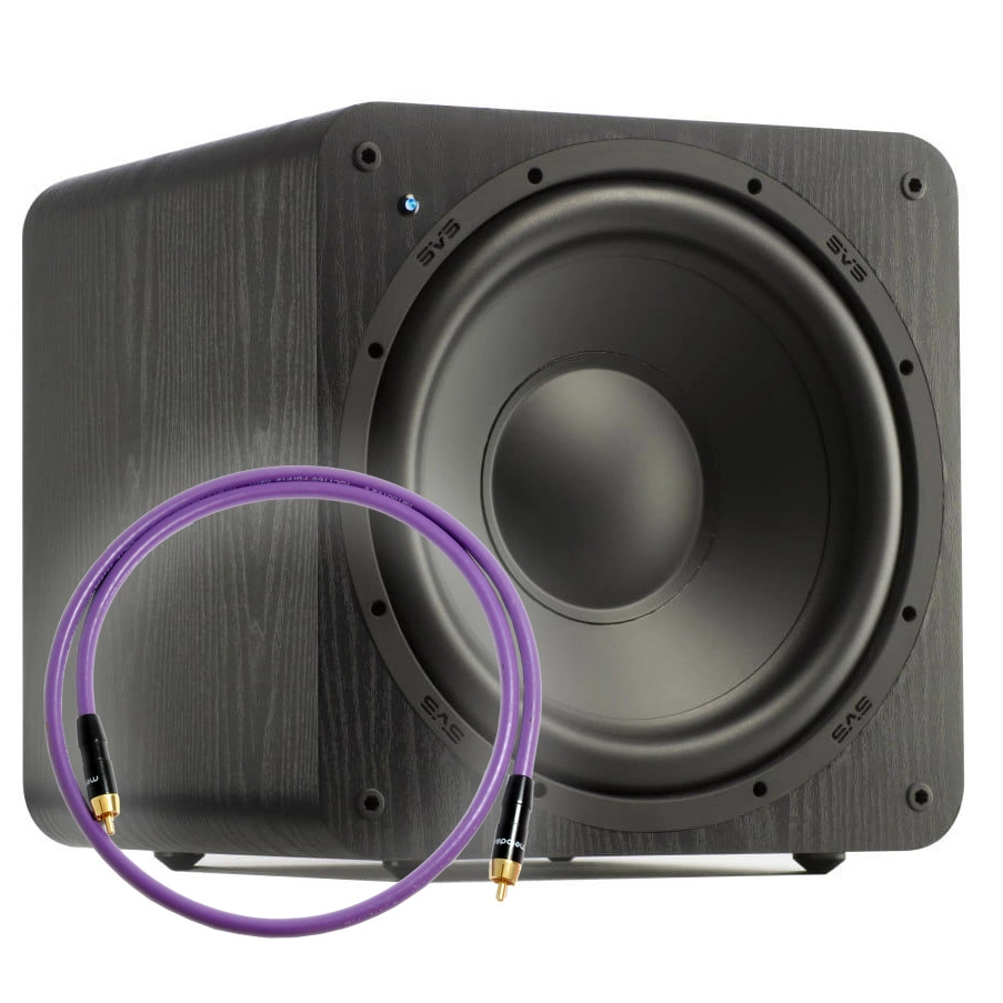SVS SB-1000 subwoofer aktywny 300W + kabel do subwoofera Melodika ...